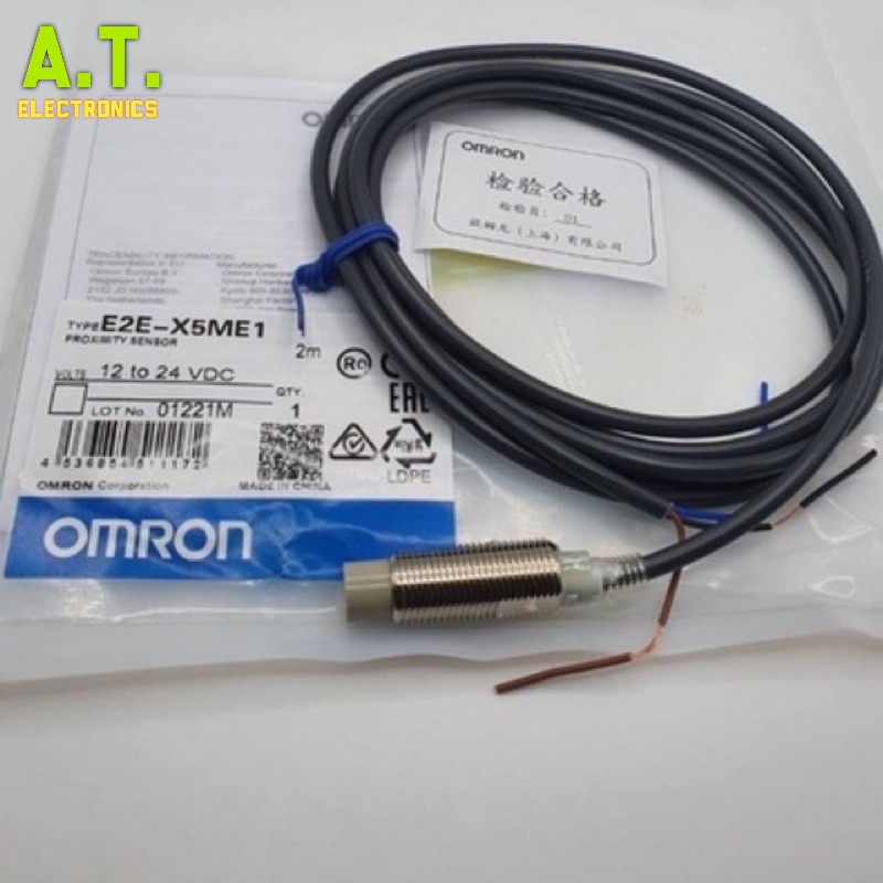 ถูกสุด! E2E-X5ME1 2M Proximity Switch Sensor 12to24vdc ของใหม่ | Shopee Thailand