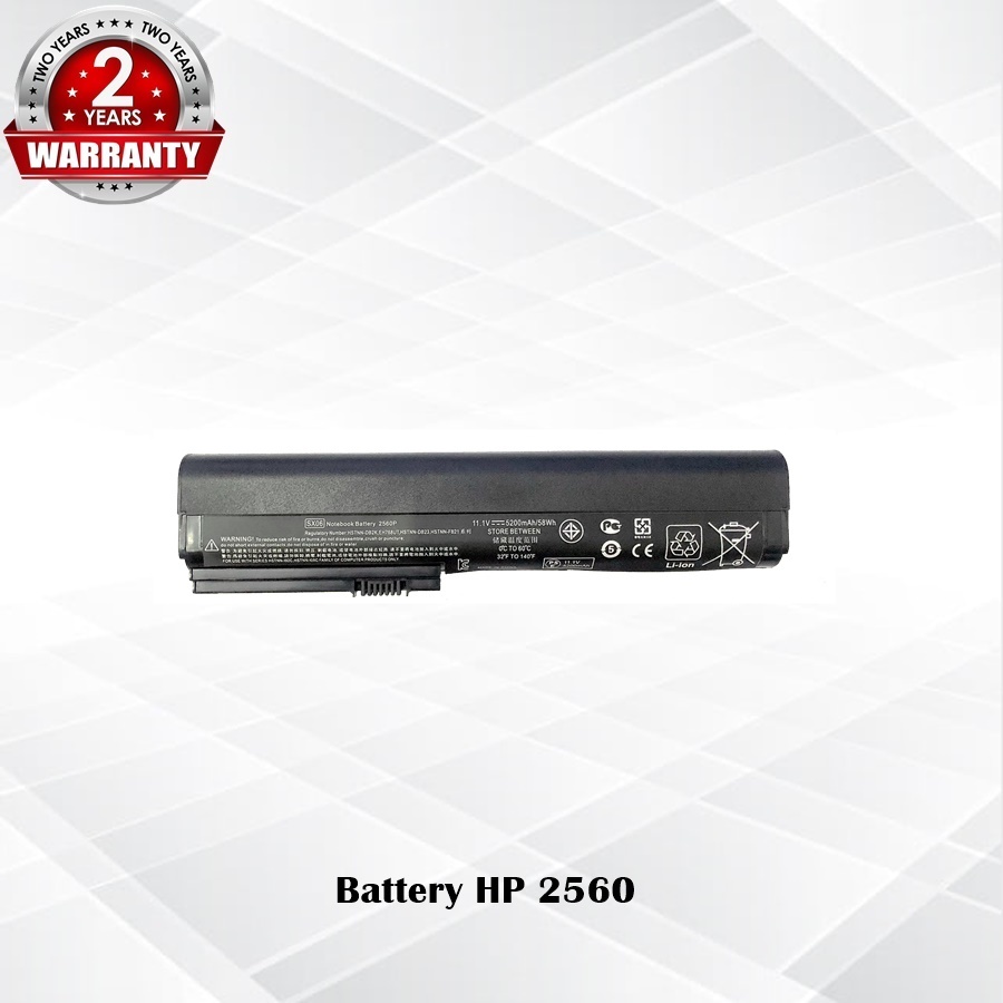 Battery HP SX06 / แบตเตอรี่โน๊ตบุ๊ค รุ่น EliteBook 2560p 2570p HSTNN ...