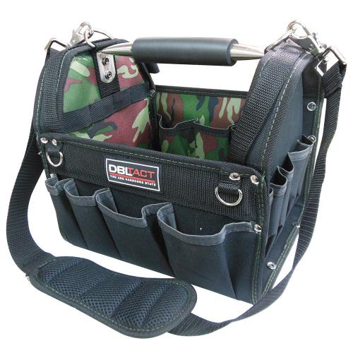 [DBLTACT] Mini Tool Bag H250×W295×D210mm|DT-SRB-9C Black/Water Repellent Fabric/with Shoulder ...