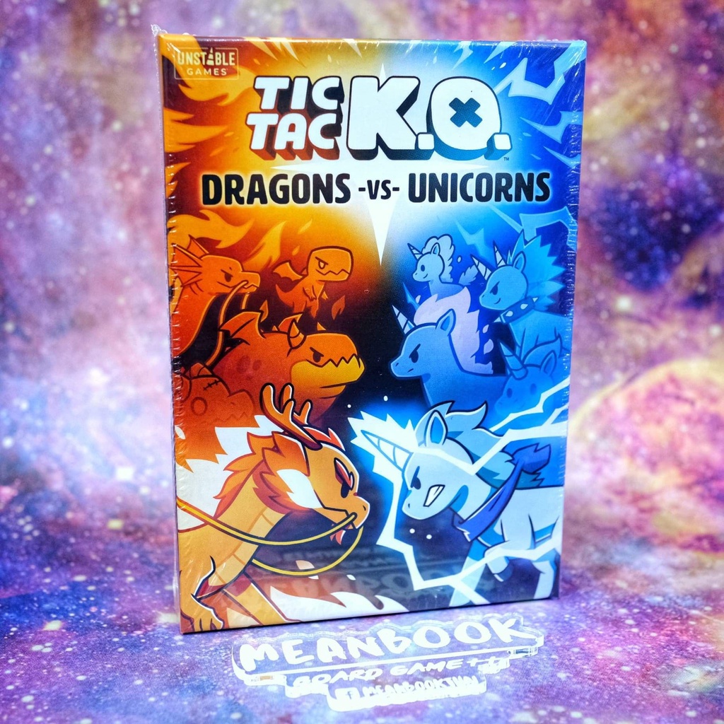 Tic Tac Ko: Dragons Vs Unicorns Board Game | Shopee Thailand