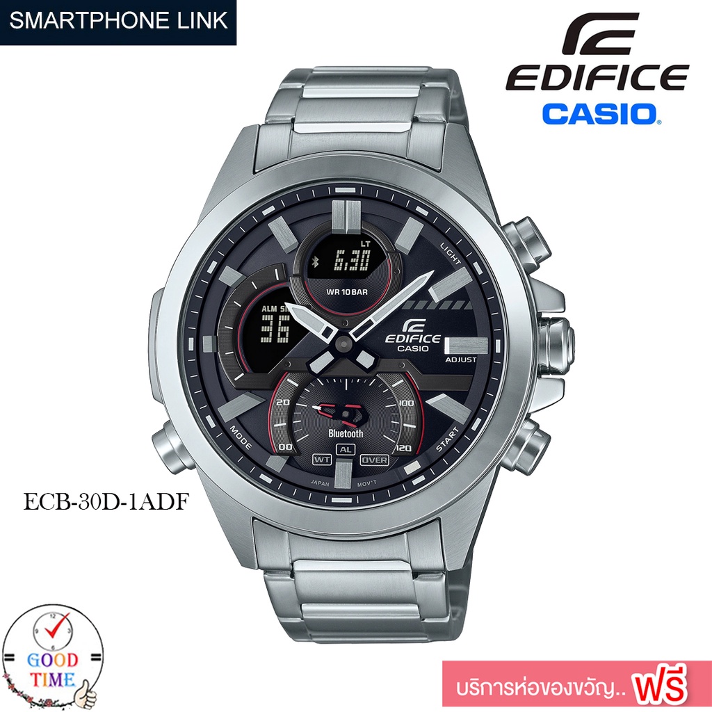 Casio Edifice แท้ นาฬิกาข้อมือผู้ชาย รุ่น ECB-30D-1ADF,ECB-30P-1ADF,ECB-30DC-1ADF,ECB-30D-2ADF ...