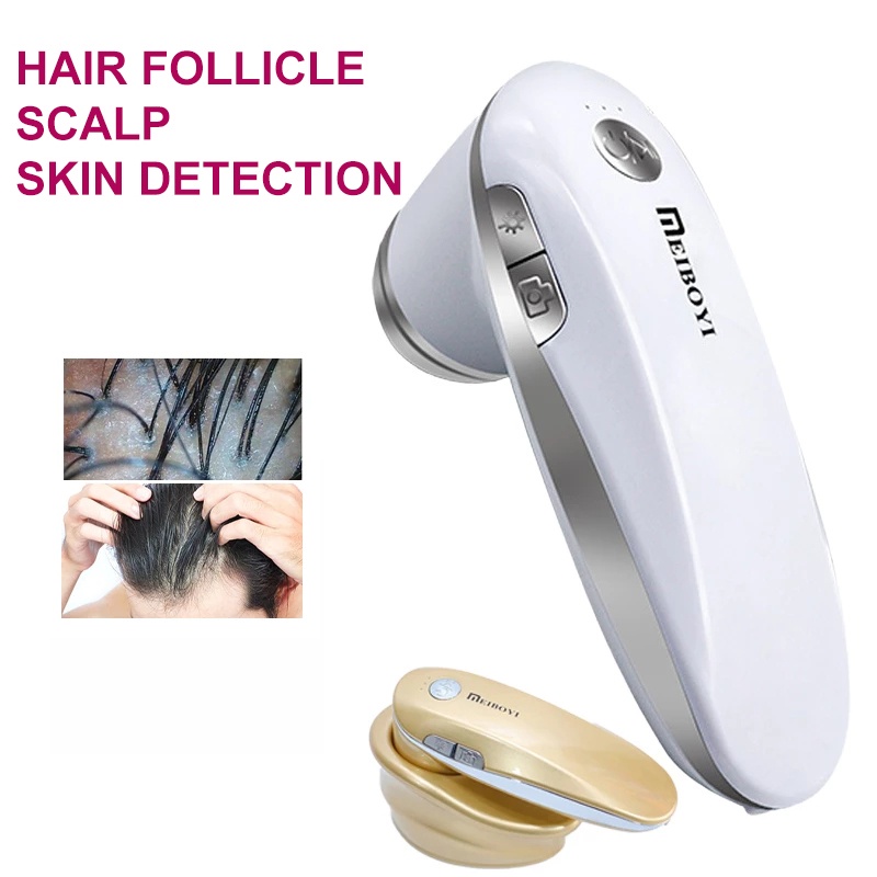 Wireless Ultra HD APP WIFI Hair Follicles Scalp Detector 200X Digital ...