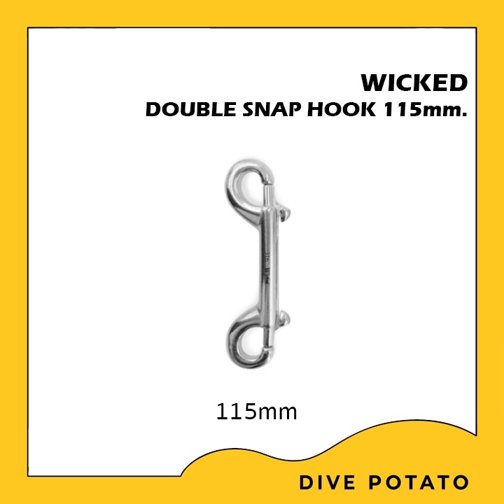 Double Snap Hook 115mm (Wicked) | Shopee Thailand