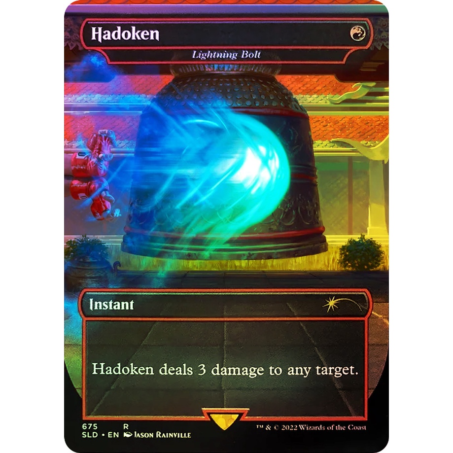 [MTG] Secret Lair Street Fighter Foil | Shopee Thailand