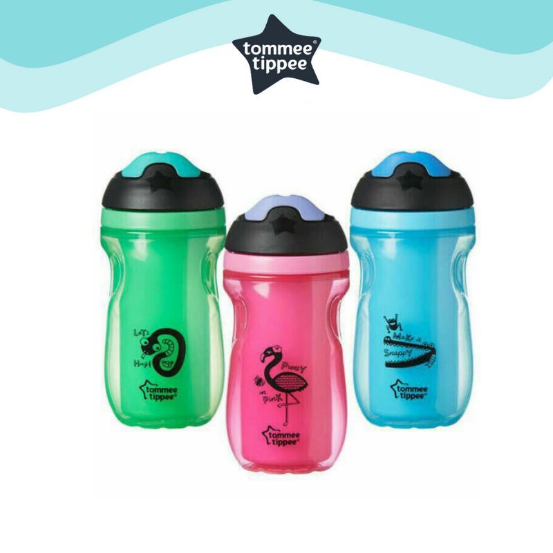 Tommee Tippee insulated sipper 12m+แก้วหัดดื่ม ถ้วยหัดดื่ม เก็บความเย็น ...