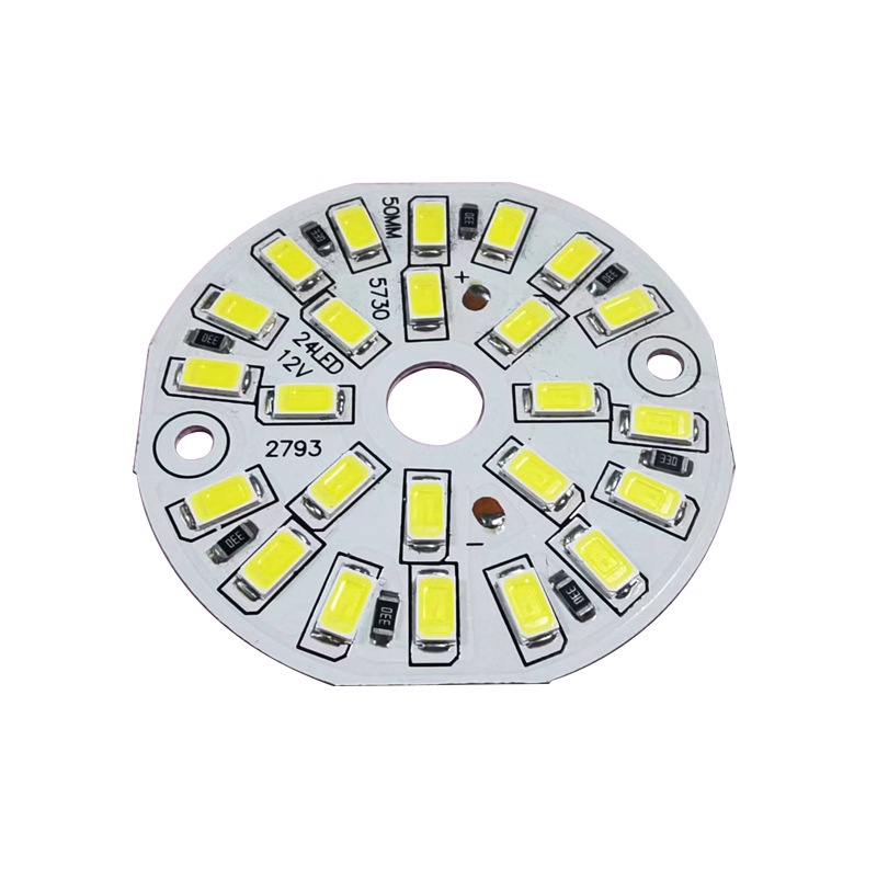 บอร์ดแผงไฟ LED 5V 12V 220V 3W 7W 10W 12W สีขาวอบอุ่น ธรรมชาติ | Shopee ...