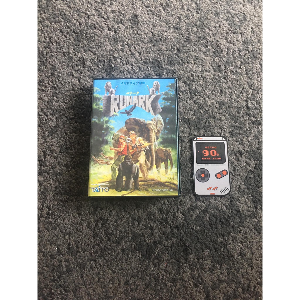 Taito Cartridge Mega Drive Runark Boxed / Japan | Shopee Thailand