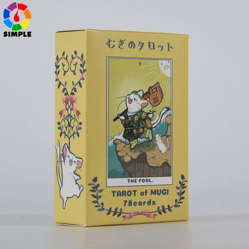 mrdiyshisha Tarot of Mugi, 78 Adorable Tarot Cards, Animal Tarot Deck ...
