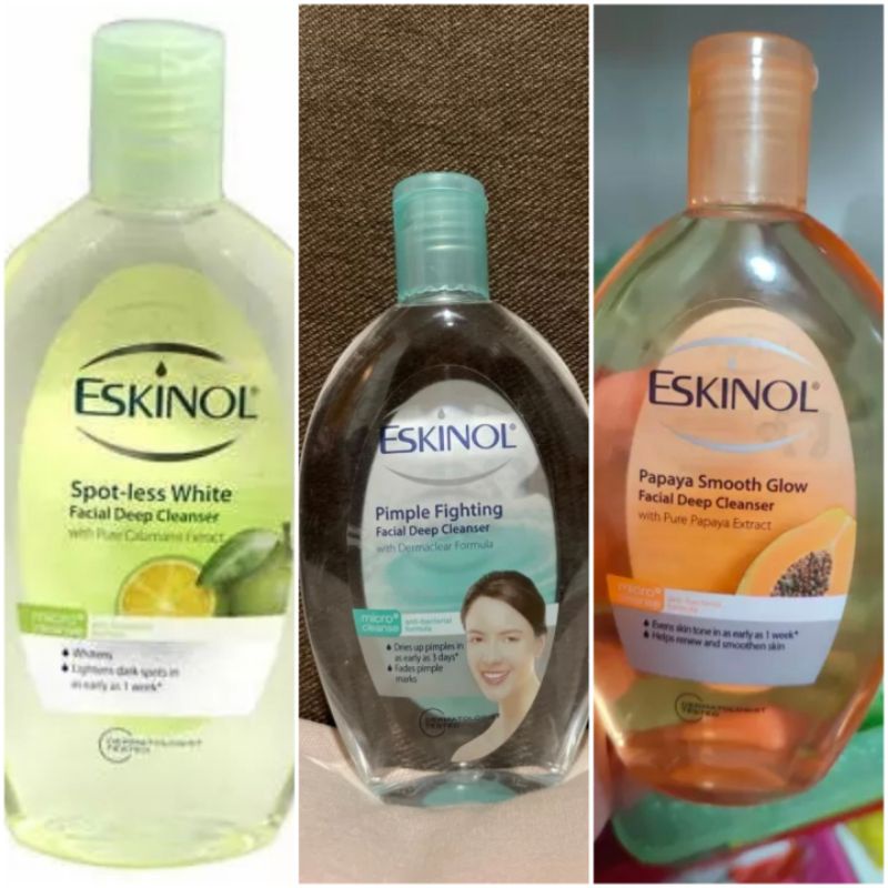 Eskinol Facial Cleanser 225ml | Shopee Thailand