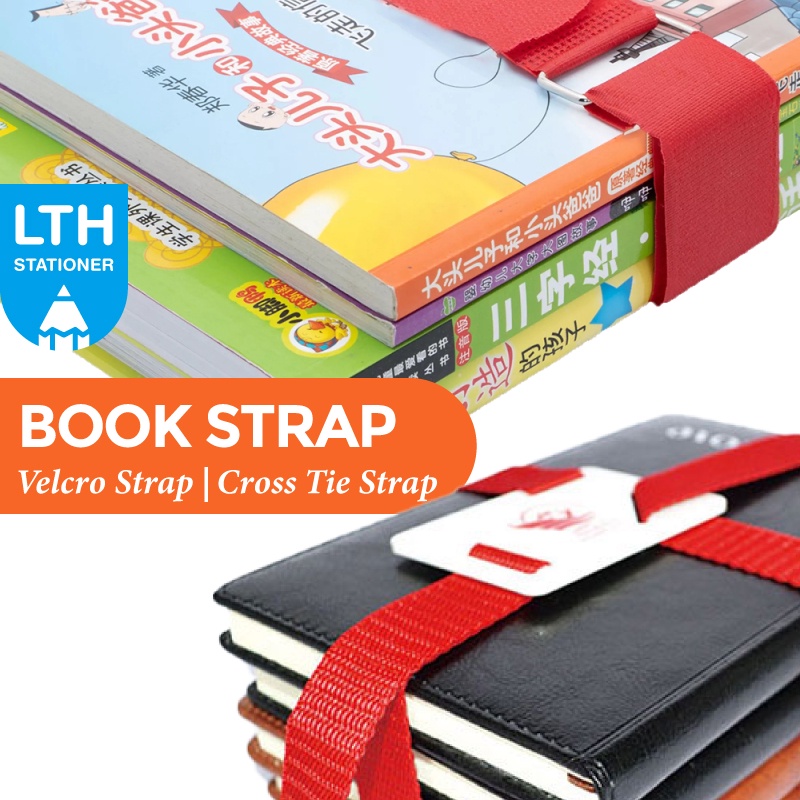 Lth Book Strap Book Band 80 cm Chrome Buckle Book Strap // 140 cm Cross ...