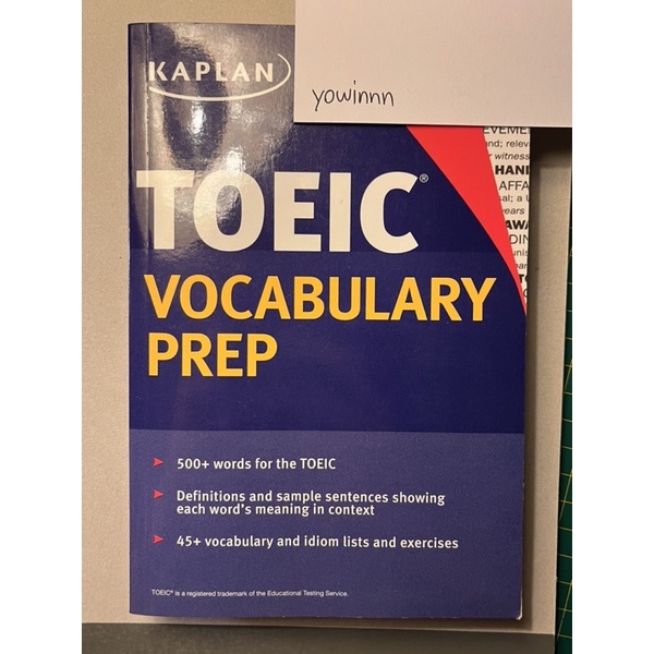 toeic vocabulary prep | Shopee Thailand