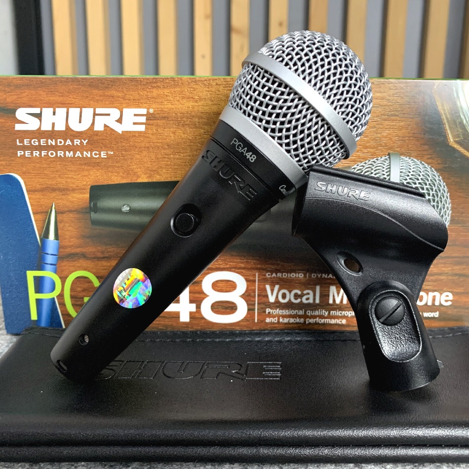 SHURE แท้ รุ่น PGA48-LC *แท้มหาจักร* PGA48 PGA-48 Dynamic Microphone ...