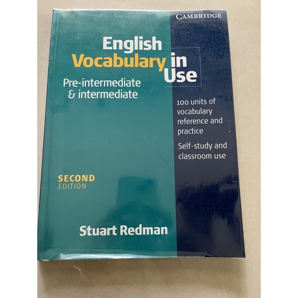 English vocabulary in use Pre intermediate & intermediate | Shopee Thailand