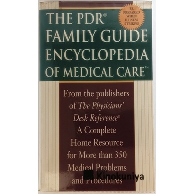 (ภาษาอังกฤษ) The PDR Family Guide Encyclopedia of Medical Care *หนังสือ ...