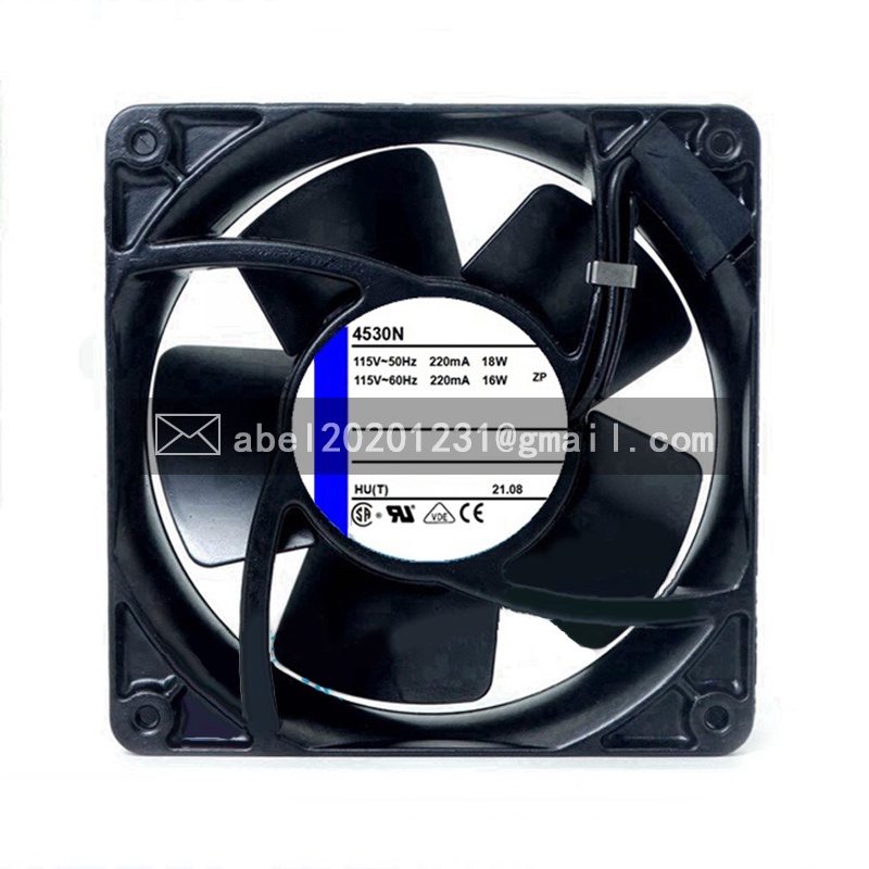 ยี่ห้อใหม่ 4530N 4530 N 115VAC METAL ORIGINAL COOLING FAN 12038 120*120 ...
