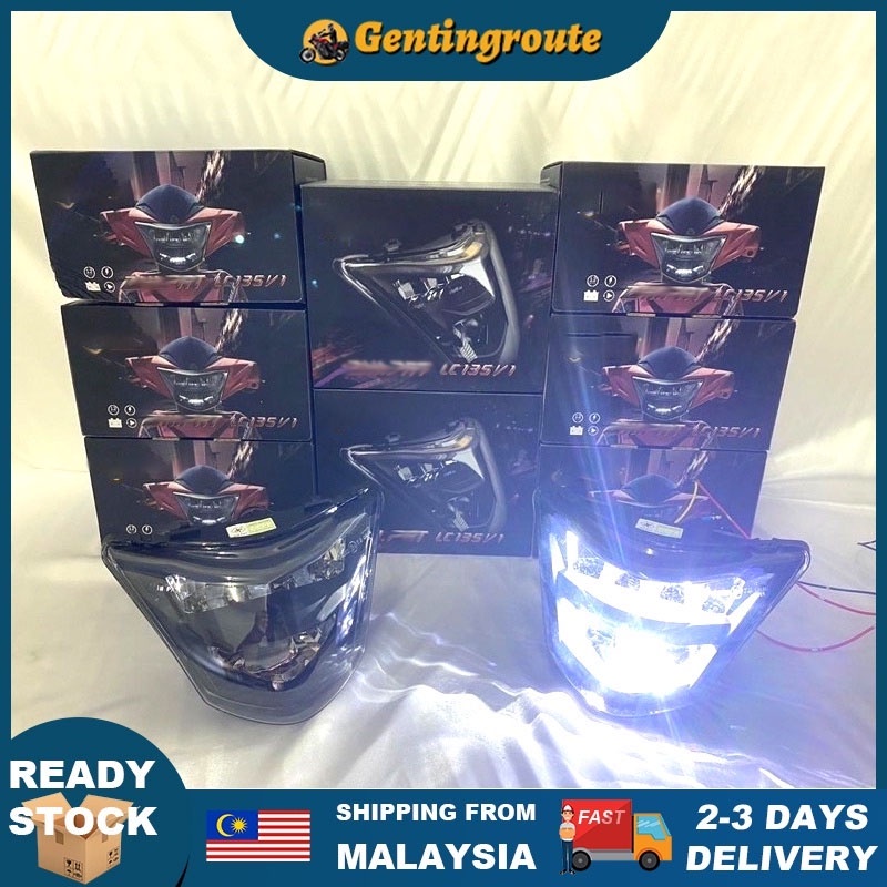 HPMP LC135 V1 V2 V3 V4 V5 V6 V7 V8 Y15ZR V1 V2 LC150 EX5 DREAM HEADLAMP LED HEAD LAMP โคมไฟ ...