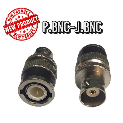 P.BNC-J.BNC / P.BNC-P.BNC / J.BNC-J.BNC ข้อต่อขั้วแบบต่างๆ ( ราคาต่อ 1 ชิ้น ) | Shopee Thailand