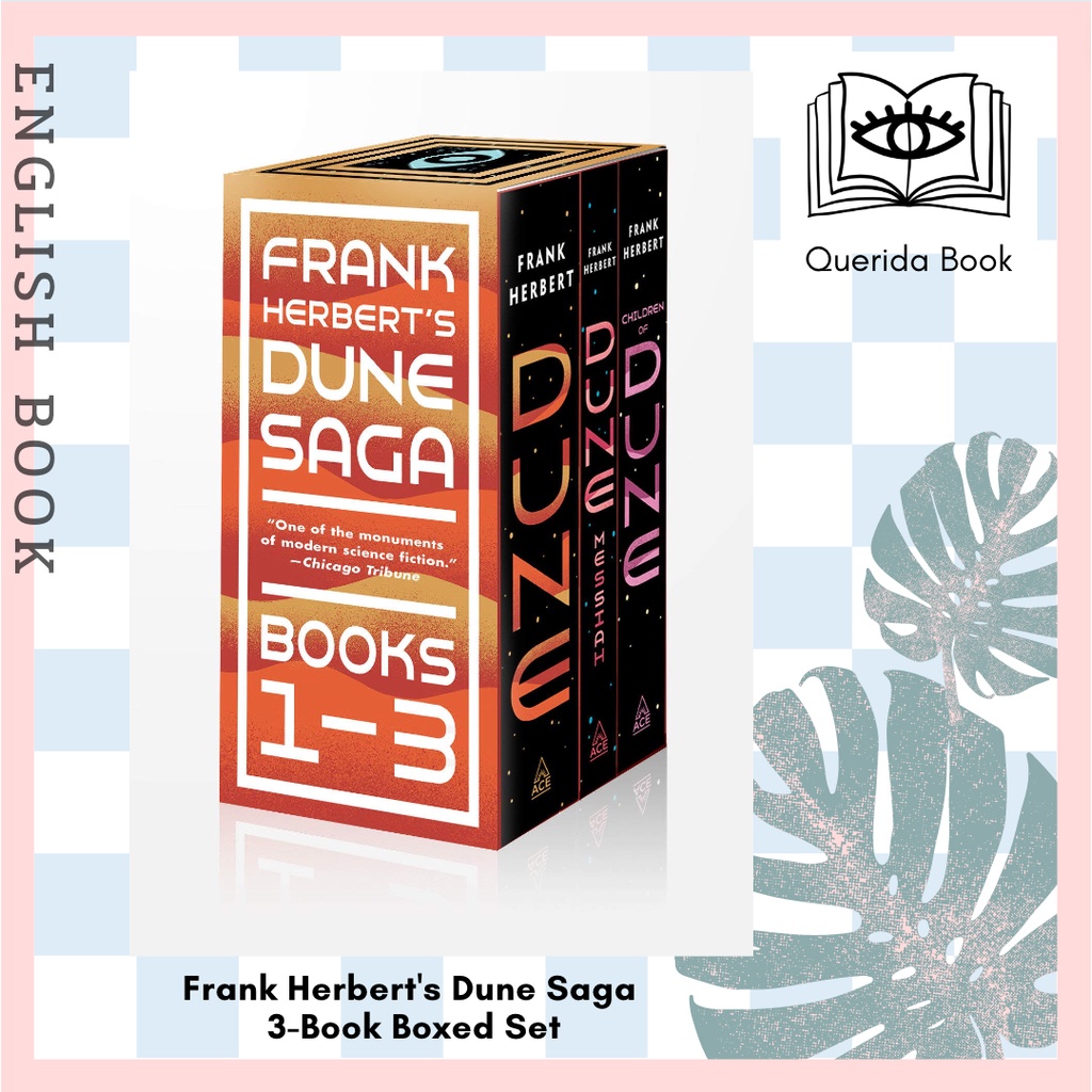 🔥พร้อมส่ง[Querida] หนังสือภาษาอังกฤษ Frank Herbert's Dune Saga 3-Book ...