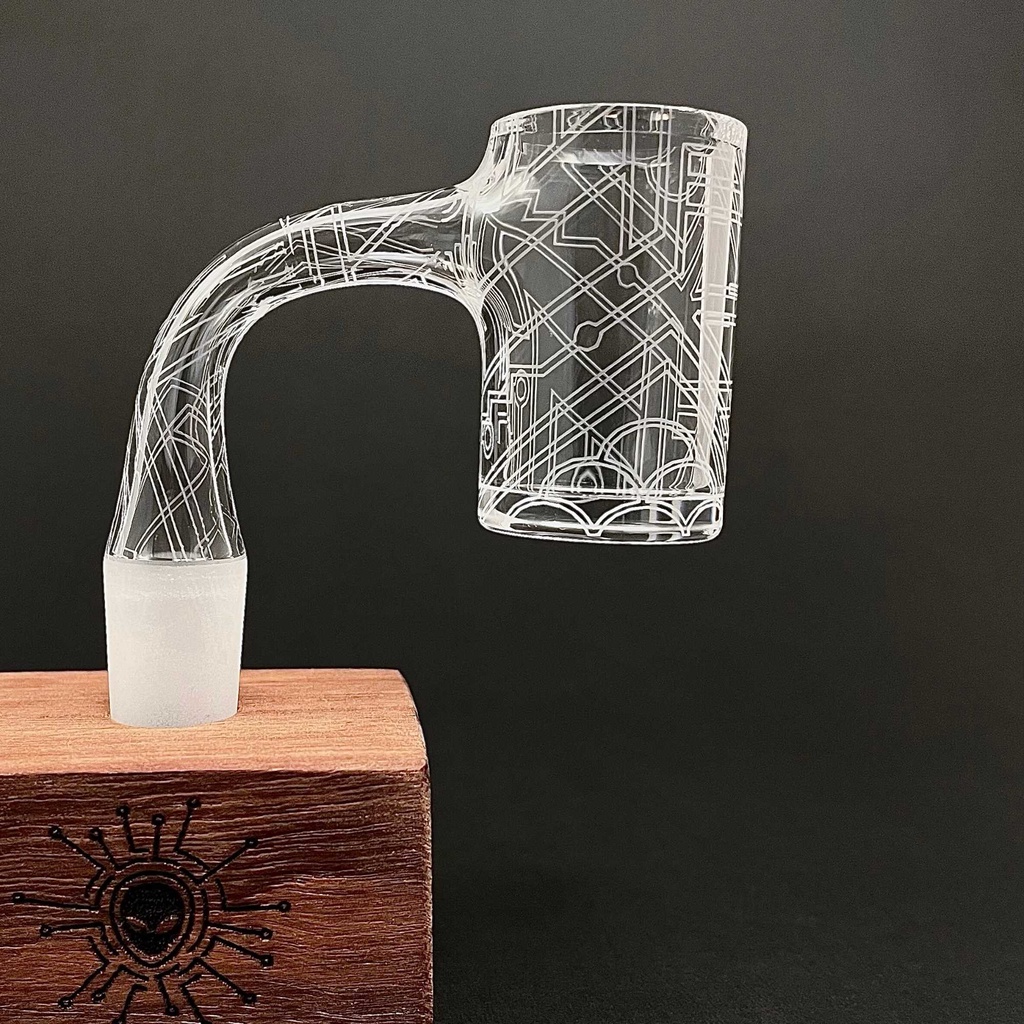 AlienTech Quartz Banger Flat Bottom Tech | Shopee Thailand