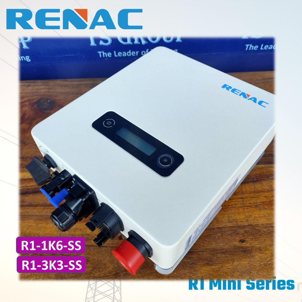 Grid Tie Inverter ยี่ห้อ Renac Power ขนาด 1.6, 3.3, 5.0 Kw รุ่น มีCT ...