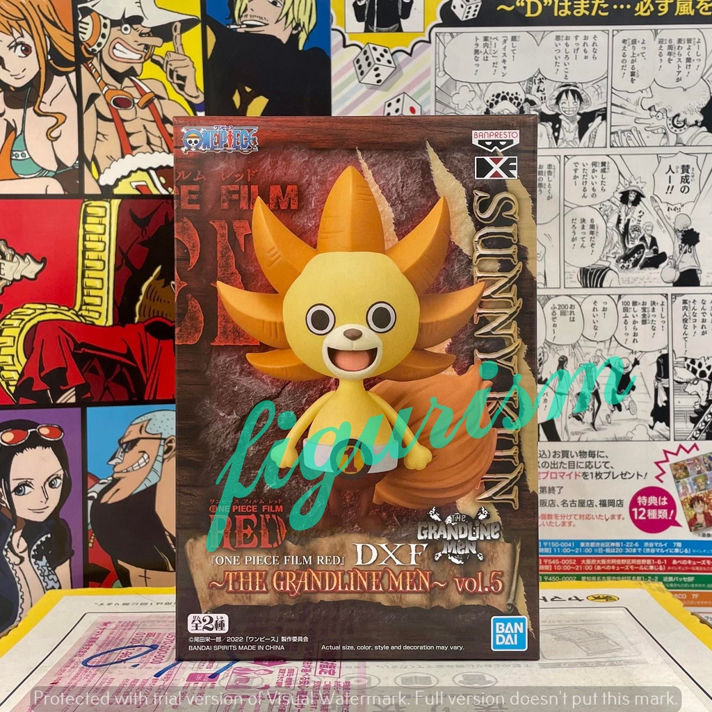 DXF Film RED Sunny ซันนี่ 🔥 one piece วันพีซ The Grandline Men แกรนไลน์ ...