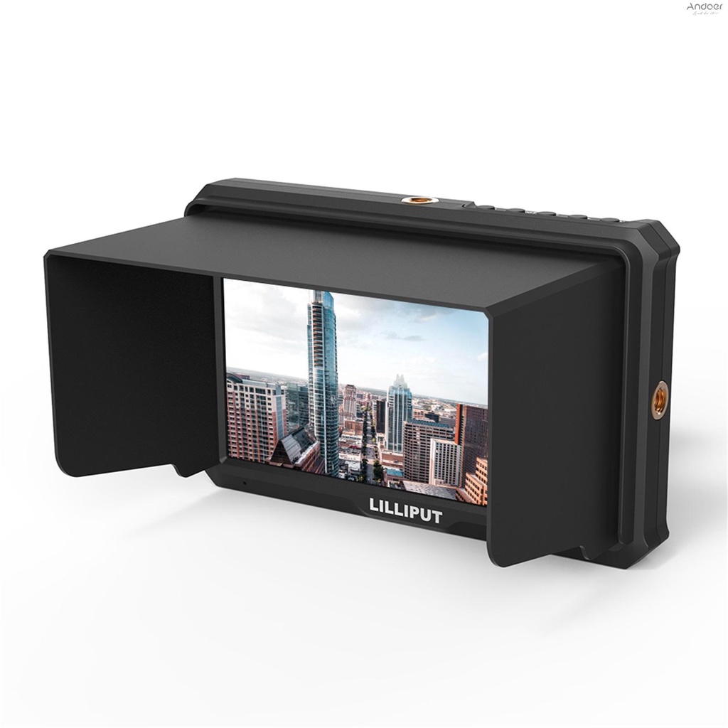 LILLIPUT A5 5 Inch IPS Camera-Top Broadcast Monitor for 4K Full HD ...