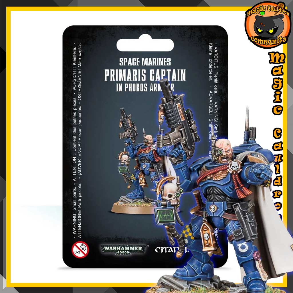 Space Marines Captain in Phobos Armour Warhammer 40000 | Shopee Thailand
