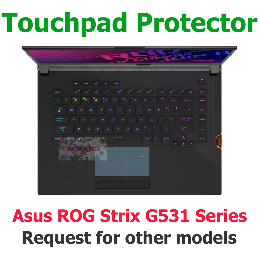 ตัวป้องกันแทร็กแพดทัชแพด Asus ROG Strix G531 Series | Shopee Thailand