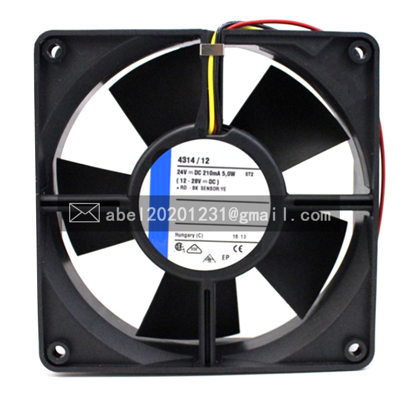 ยี่ห้อใหม่ 4314/12 24VDC 12CM ORIGINAL COOLING FAN 12032 120*120*32MM | Shopee Thailand