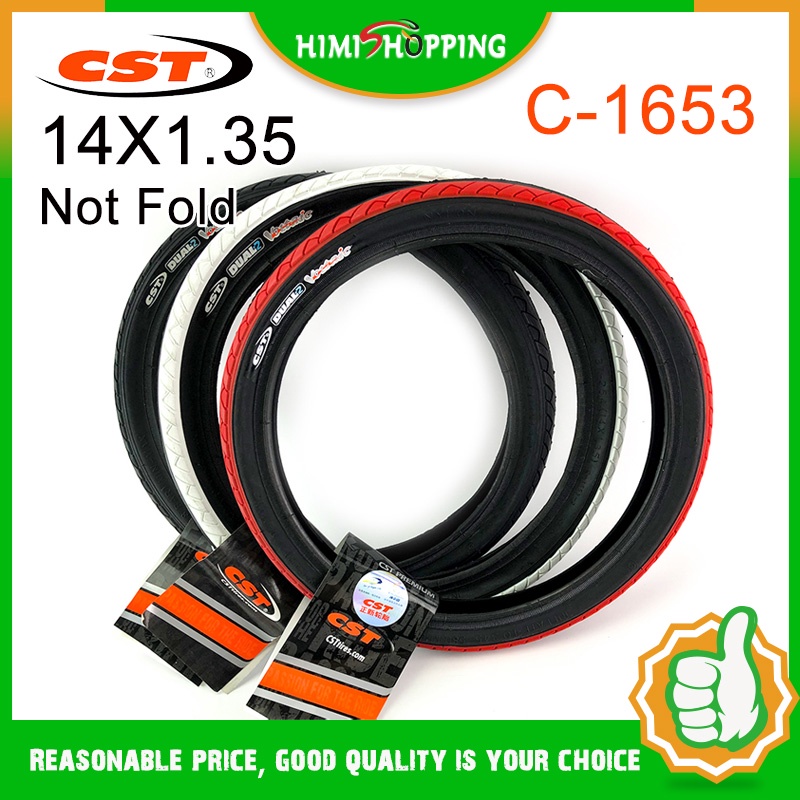 อะไหล่ยางล้อรถจักรยานไฟฟ้า CST เส้นผ่าศูนย์กลางล้อด้านใน และด้านนอก ...