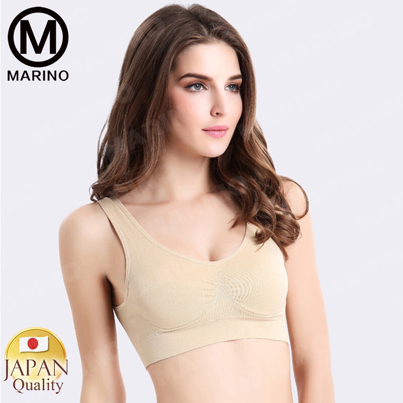 TopBra เสื้อชั้นใน ชุดชั้นในกระชับไร้รอยต่อ แพ็ค 3 ตัว 3 สี No.T081 - (Black / Beige / Purple ...