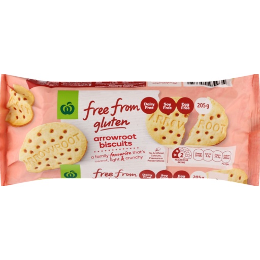 Woolworths Free From Gluten Arrowroot Biscuit 250g. วูลเวิร์ธส์ปราศจาก ...