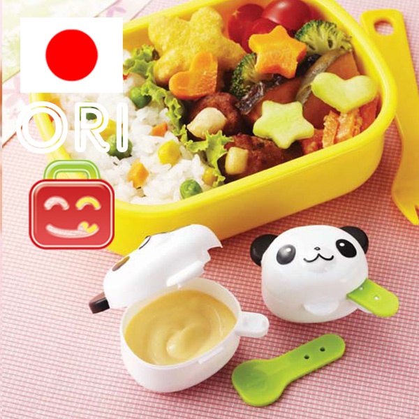 น่ารัก Bento Run-Run Panda เครื่องปรุงรสอาหาร Mayo ซอสถ้วย ORI Torune ...