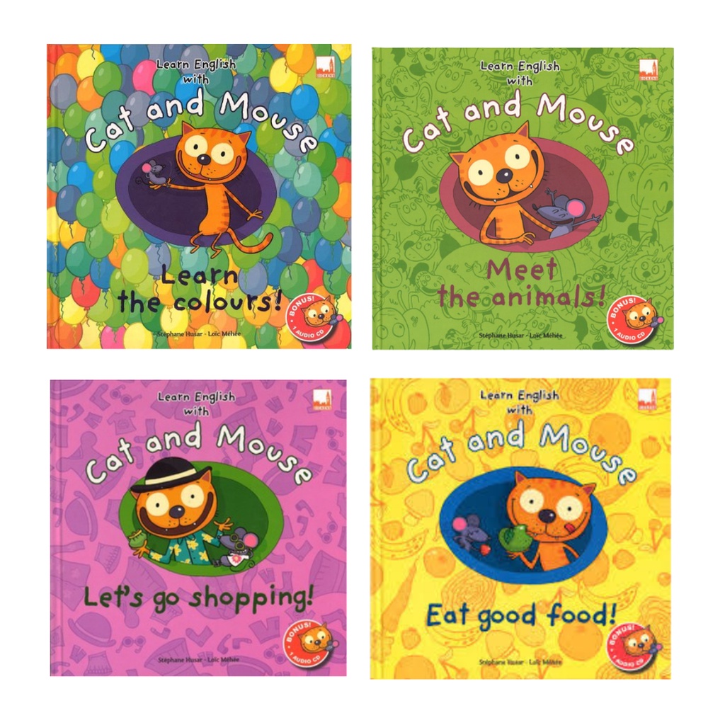 นิทานภาษาอังกฤษ Learn English with Cat & Mouse (Reading & Phonics ...