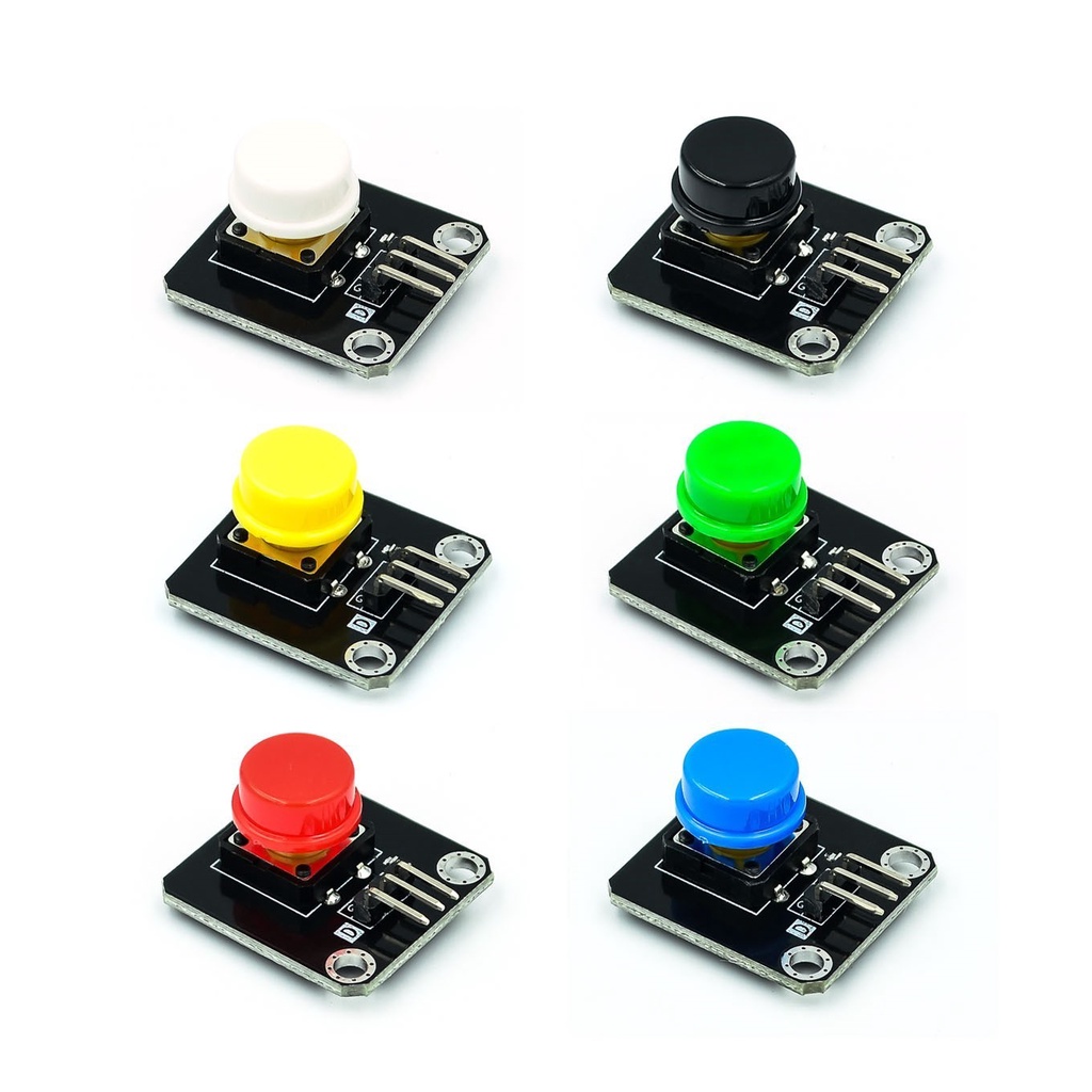 1 ชุด สําหรับ Arduino บล็อกตัวต่ออิเล็กทรอนิกส์ โมดูลปุ่มกด ระดับสูง ...