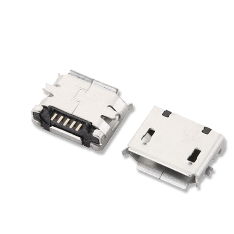 ซ็อกเก็ตเชื่อมต่อ Micro USB 5 Pin SMT Type B ตัวเมีย SMD DIP DNIGEF ...