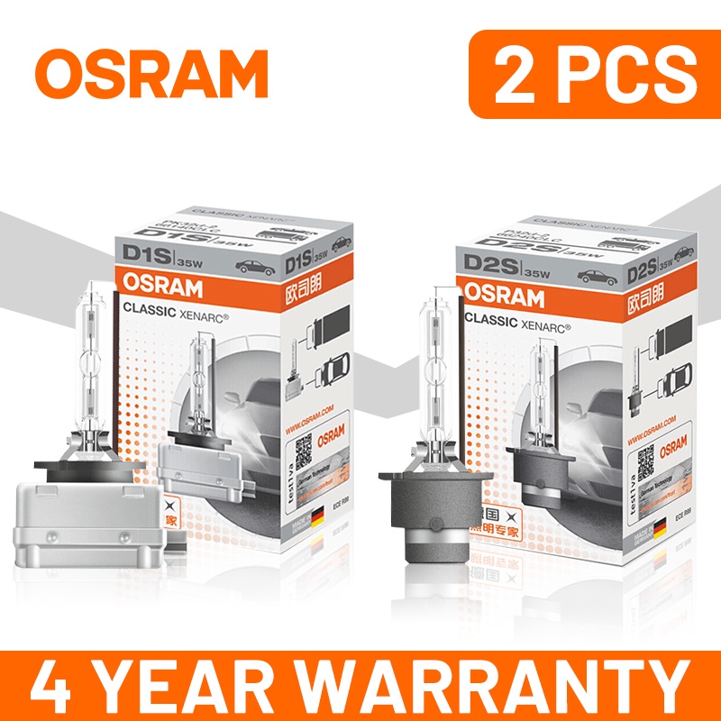 OSRAM D1S D2S D3S D4S D2R 66140 66240 66340 66440 CLC Xenon HID CLASSIC ...