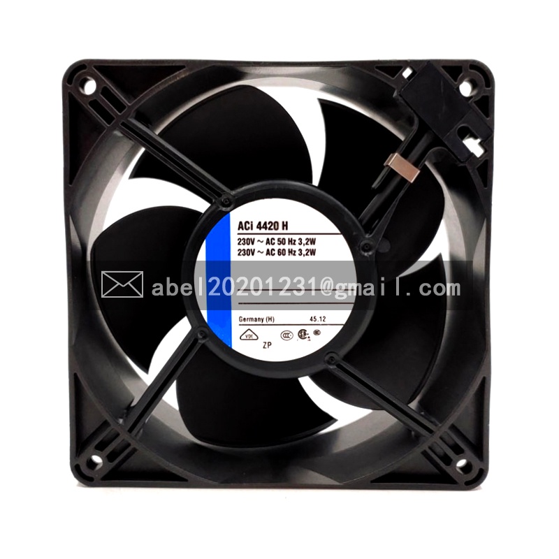 พัดลมระบายความร้อน ACi4420H ACi 4420H 120V/230V AC 12038 120*120*38 มม. ...