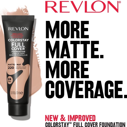 แท้ทั้งร้าน !! แบ่งขายรองพื้นเนื้อมูส REVLON COLORSTAY FULL COVER ...