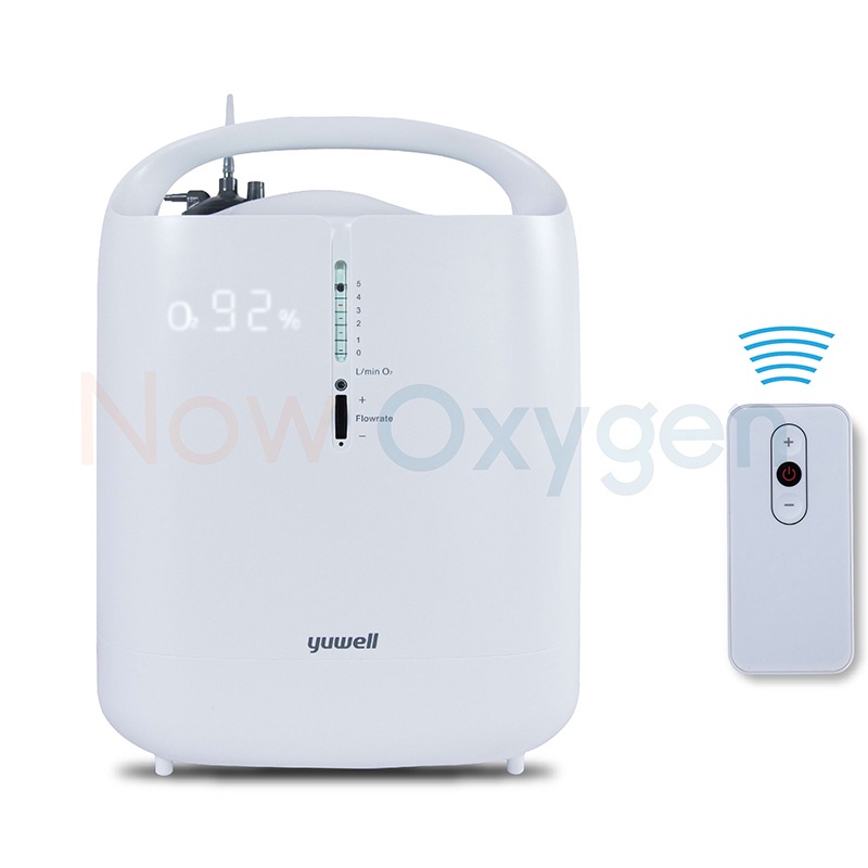 เครื่องผลิตออกซิเจน ขนาด 3 ลิตร ยี่ห้อ Yuwell รุ่น 7F-3NW ขนาดเล็กพกพา ...