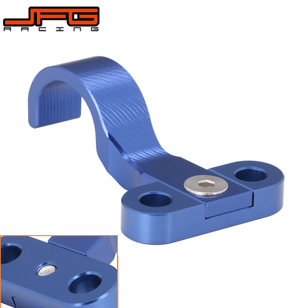 JFG Racing Motorcycle Aluminum Rear Brake Line Hose Clamp For WR250F ...
