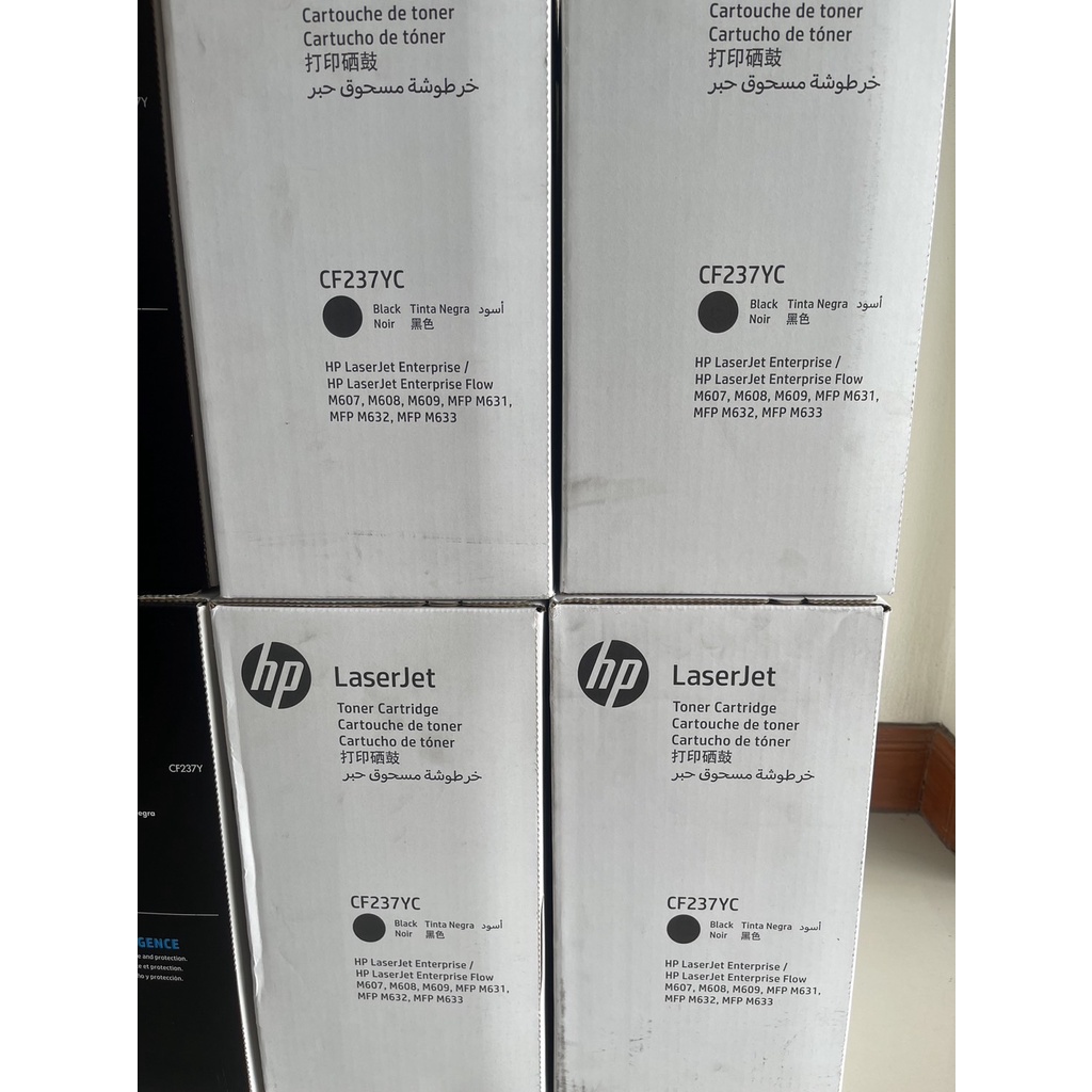 HP 37Y CF237YC Black ตลับหมึกโทนเนอร์ สีดำ ของแท้ | Shopee Thailand