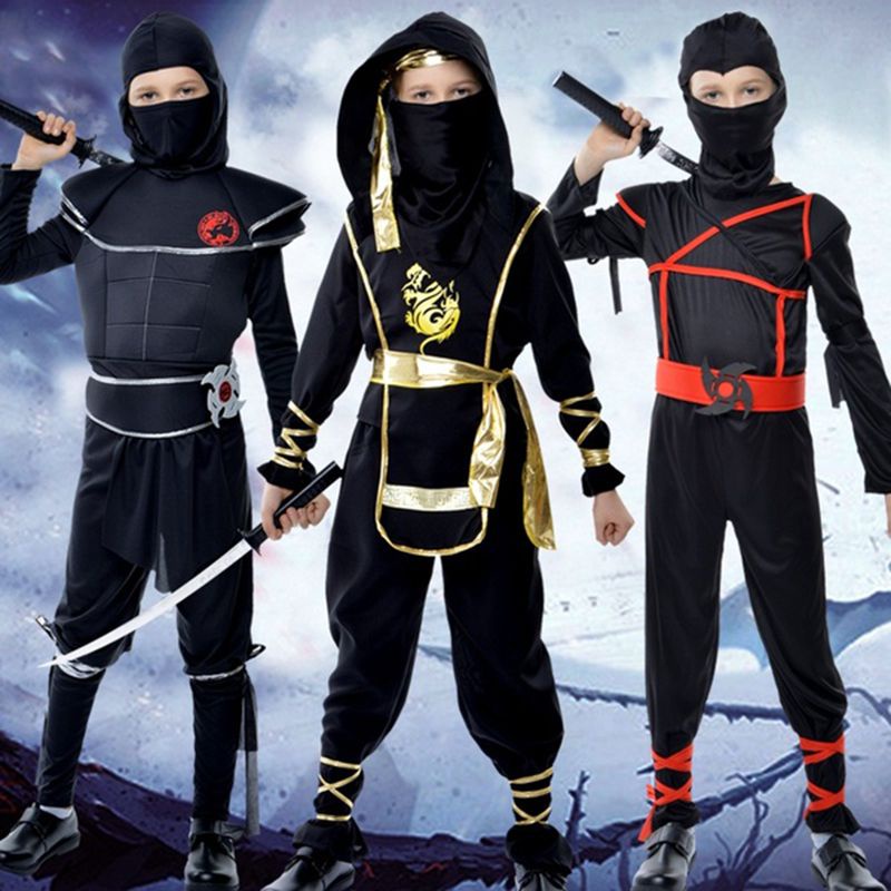 【Ready Stock】Boys Kids Children Ninja Assassin Japanese Samurai Warrior ...
