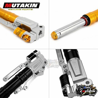 MUTAKIN 3D CNC โช๊ค Nmax155 2016-2023 กระบอกโช้คหน้าโช้คหน้าแต่ง ทั้ง ...