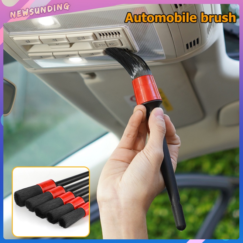 แปรงเอนกประสงค์ A425 ก็บรายละเอียด ปัดฝุ่น ล้างรถ ทำความสะอาดล้อ 5 ชิ้น ...