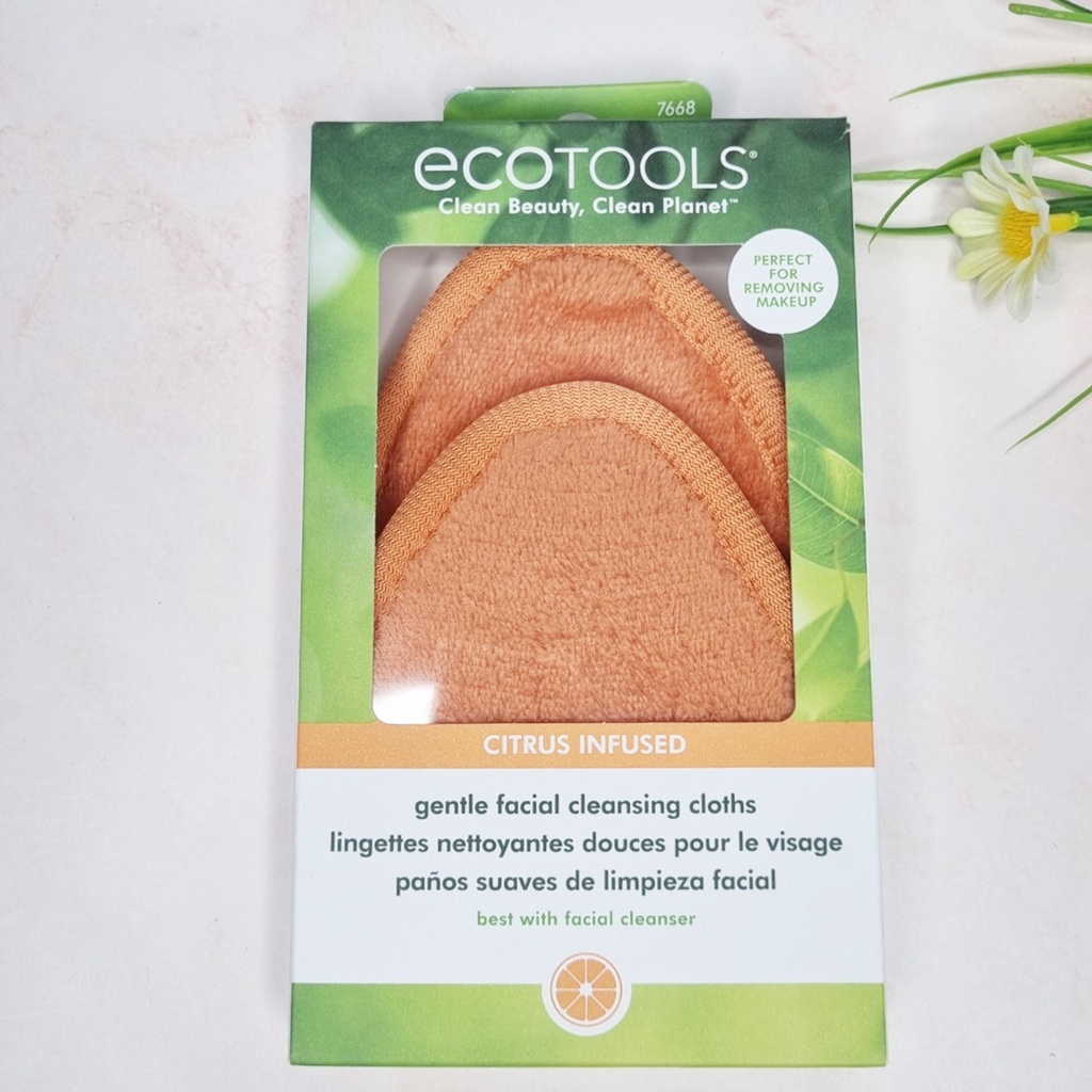 [ecotools®] Clean Beauty Clean Planet Citrus Infused, 2 Count แผ่นทำ ...