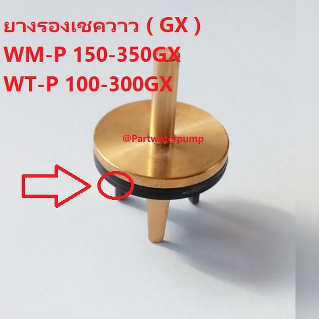 ยางรองเชควาว WM-P150-350GX WT-P100-300GX อะไหล่ปั้มน้ำ | Shopee Thailand
