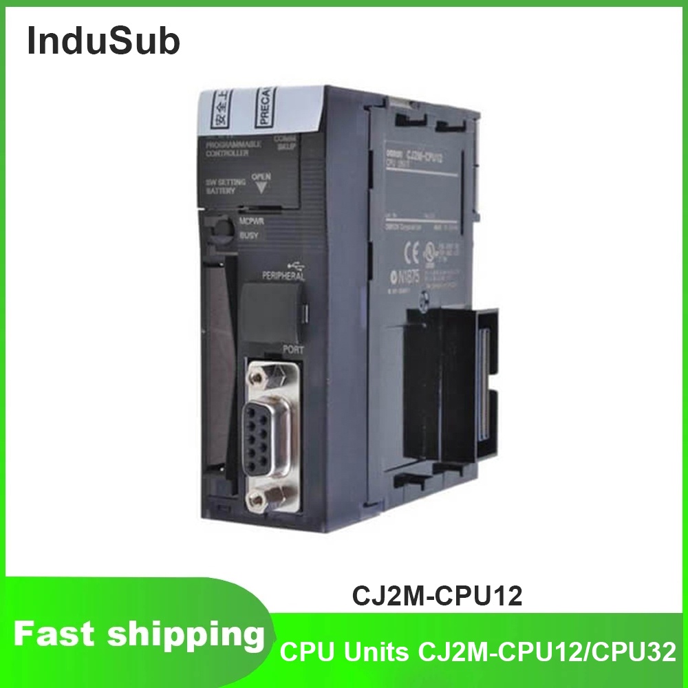 Sz CJ2M-CPU12 CJ2MCPU12 โมดูล PLC ตัวควบคุมหน่วยเอาต์พุตต้นฉบับใหม่ ...