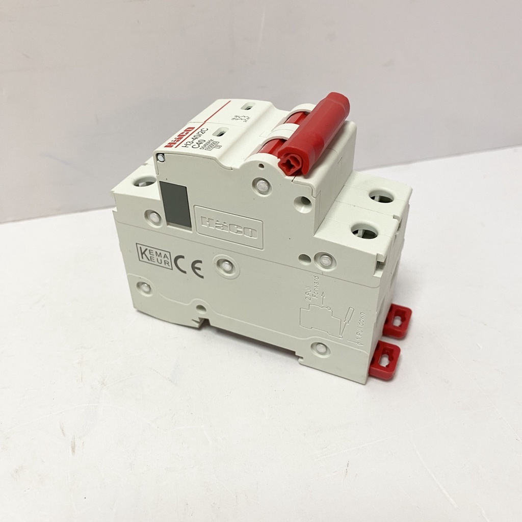 Haco ฮาโก้ เมนเบรกเกอร 40A 50A 63A MCB Miniature Circuit Breaker H3-40 ...