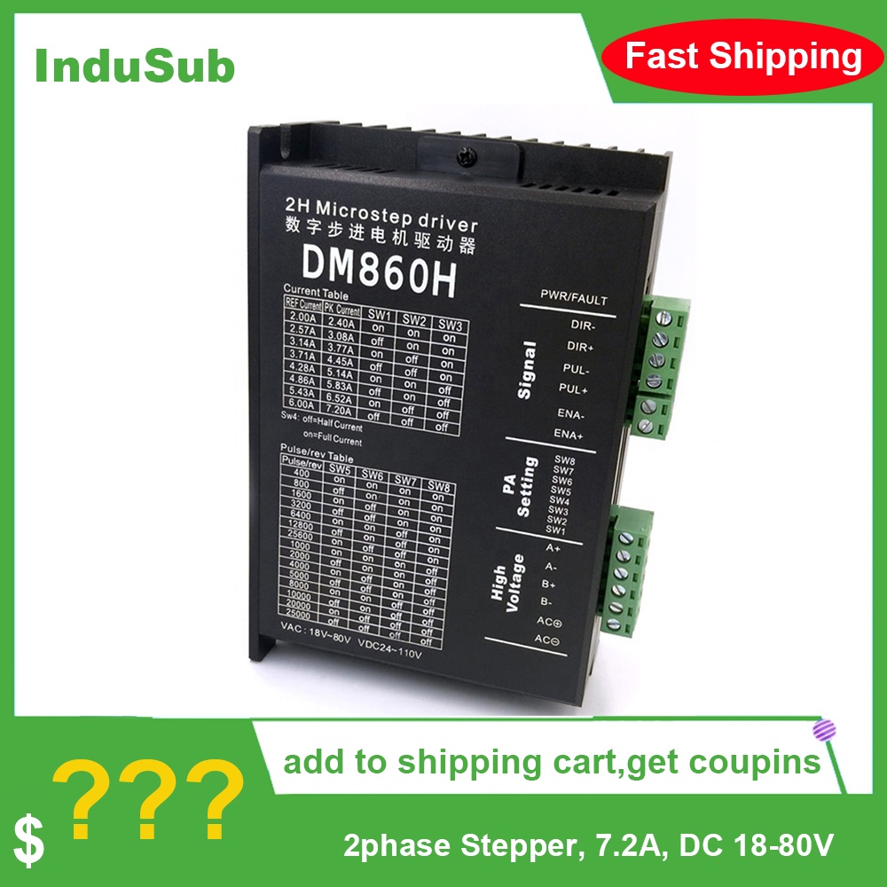 Sz Hybrid Step Servo driver Controller stepper มอเตอร์ไดร์เวอร์ DM860H ...